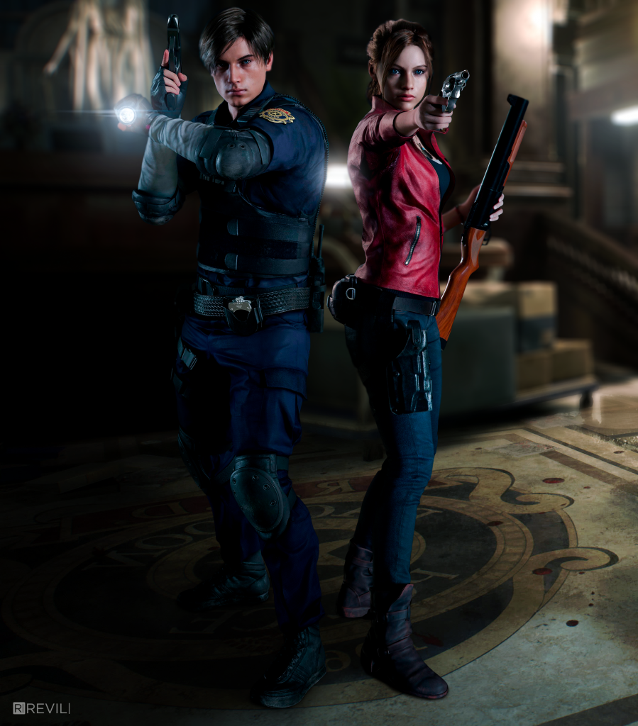 Claire_and_leon_poster_REVIL - REVIL