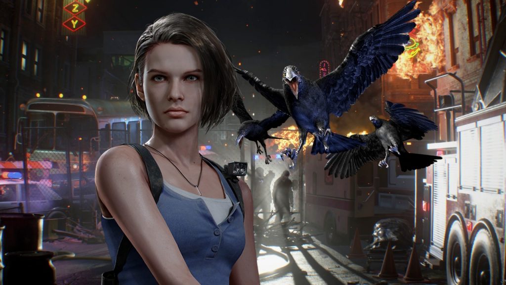 Resident Evil 3 - corvos - crows - REVIL