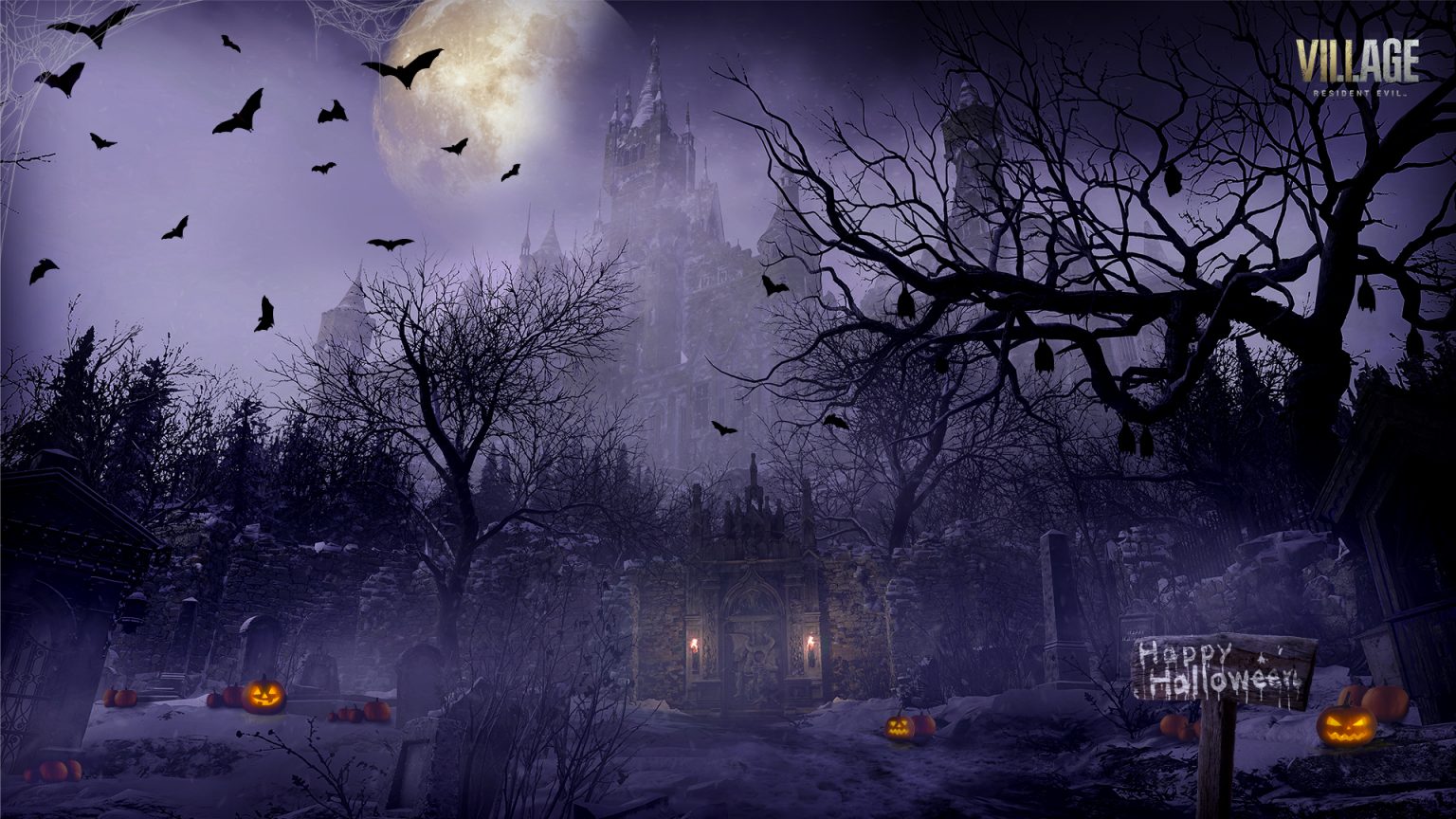 Resident Evil Village - Halloween wallpaper (3) - REVIL