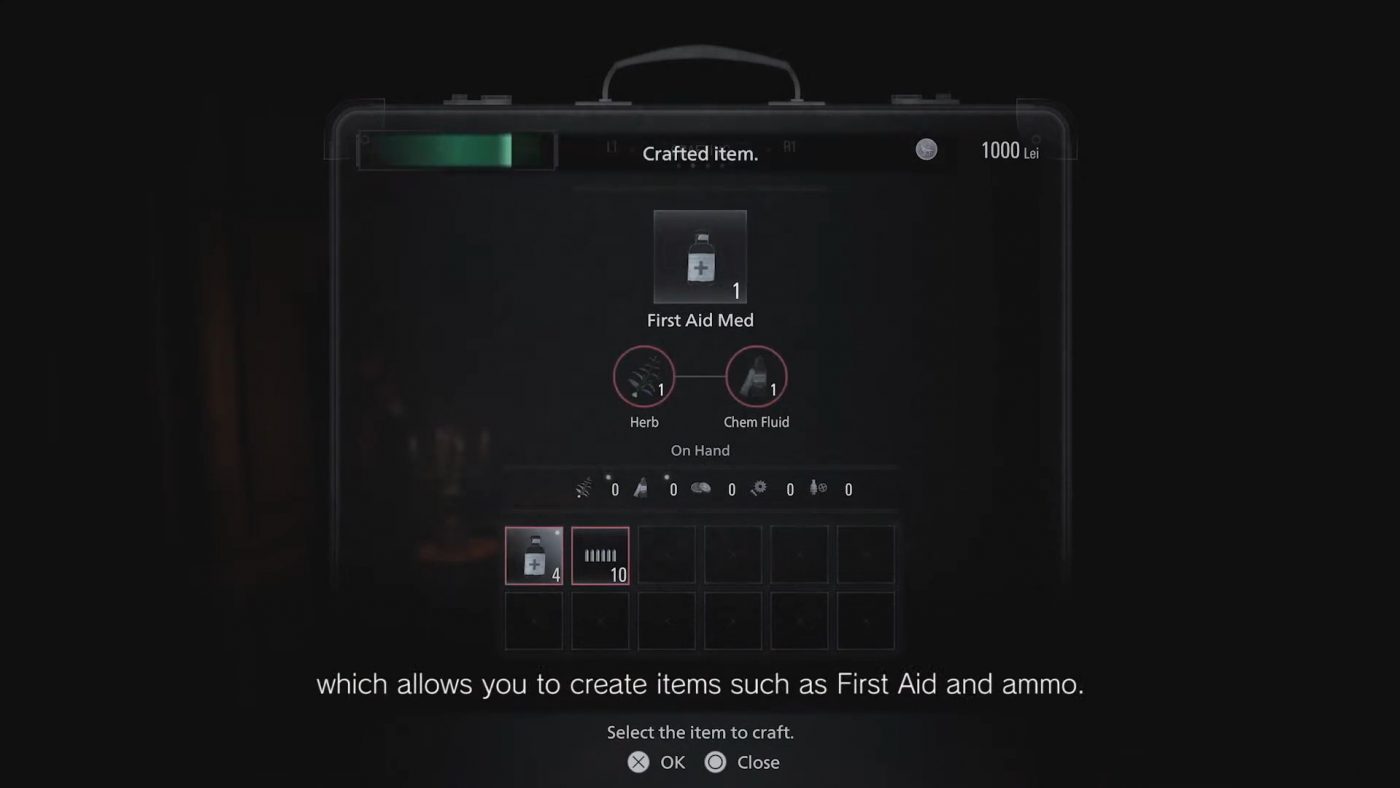 Resident Evil 8 Village Gameplay Trailer Inventory - REVIL