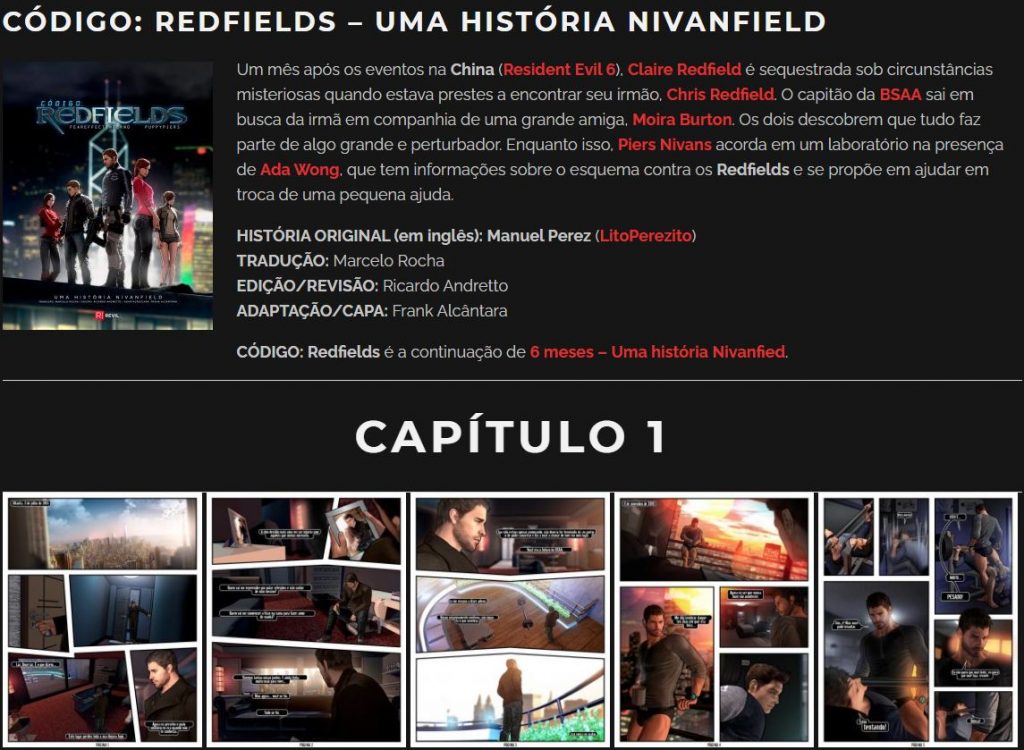 Conclusão de "CÓDIGO: Redfields", uma história Nivanfield, já está ...