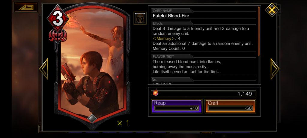 TEPPEN - resident evil crossover cards 7 - REVIL