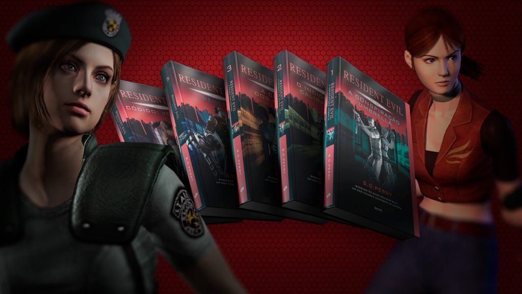 As adaptações literárias de Resident Evil por S. D. Perry - REVIL
