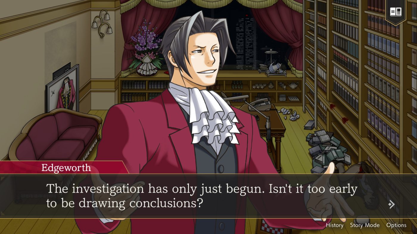 Ace Attorney Investigations Collection - Miles Edgeworth - screenshot ...