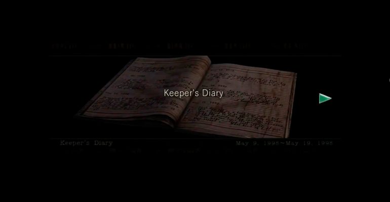 The Keeper's Diary: A Biohazard Story, um fã filme baseado no "coça ...