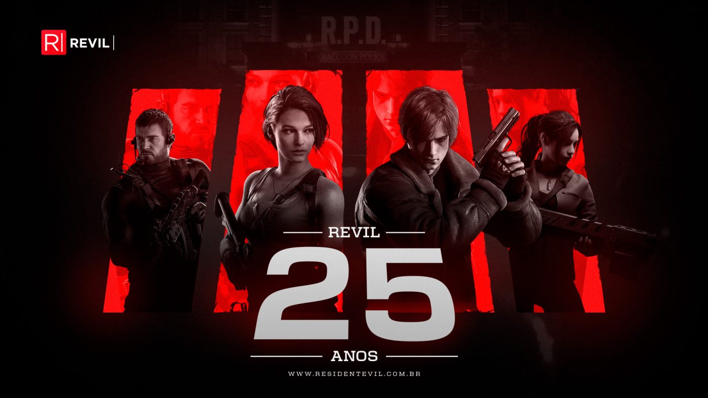 REVIL completa 25 anos com Resident Evil e comunidade - REVIL