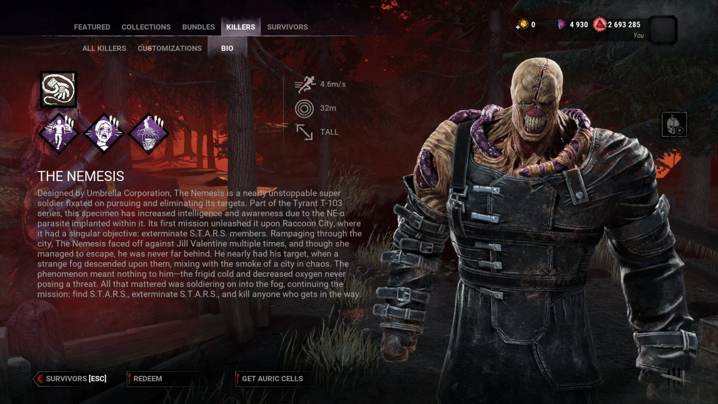 Anúncio oficial de Dead by Daylight traz encontro com Wesker e Nemesis ...
