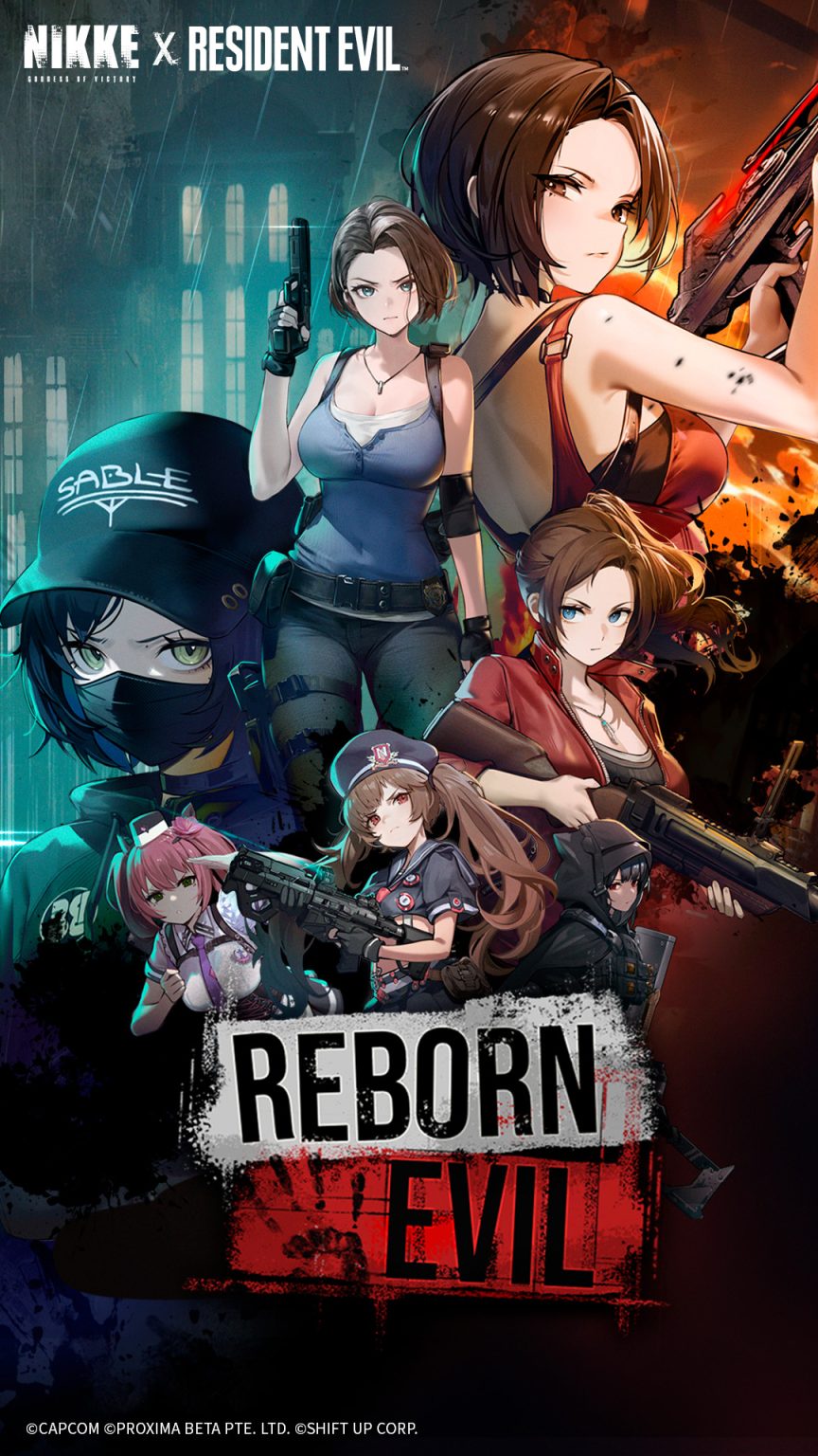 Jill, Claire e Ada estão em evento colaborativo entre Resident Evil e Goddess of Victory: Nikke ...