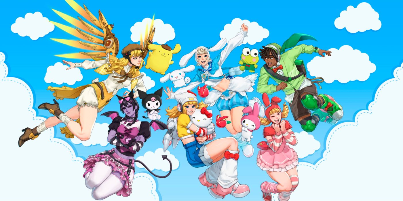 Hello Kitty, a estética kawaii e Overwatch é doçura que explode na boca ...
