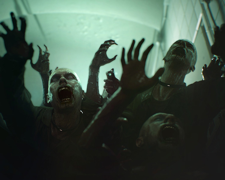 Zumbis tendem a se mover em hordas em Resident Evil Veronica - REVIL